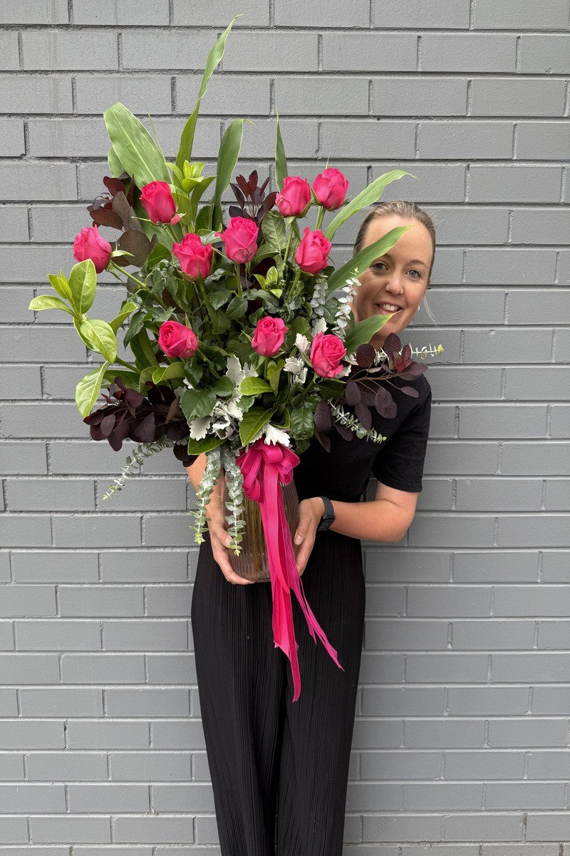 Roses are Pink – Donvale Flower Gallery